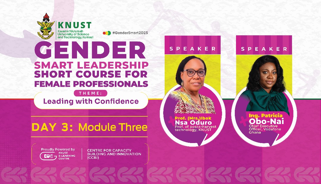 KNUST hosts GENDER SMART LEADERSHIP SHORT COURSE | Elearning, KNUST
